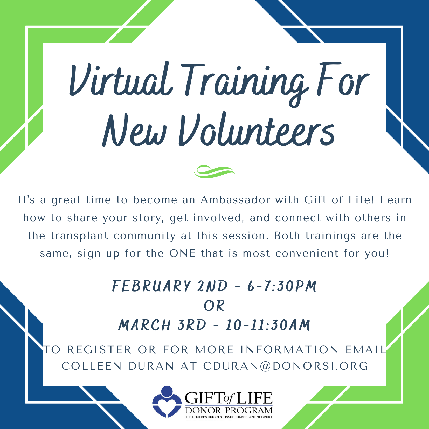 Ambassador Training feb march 2021 | Gift of Life Donor Program ...