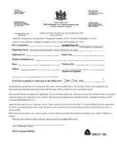 Delaware License Plate Application 2022 | Gift of Life Donor Program ...